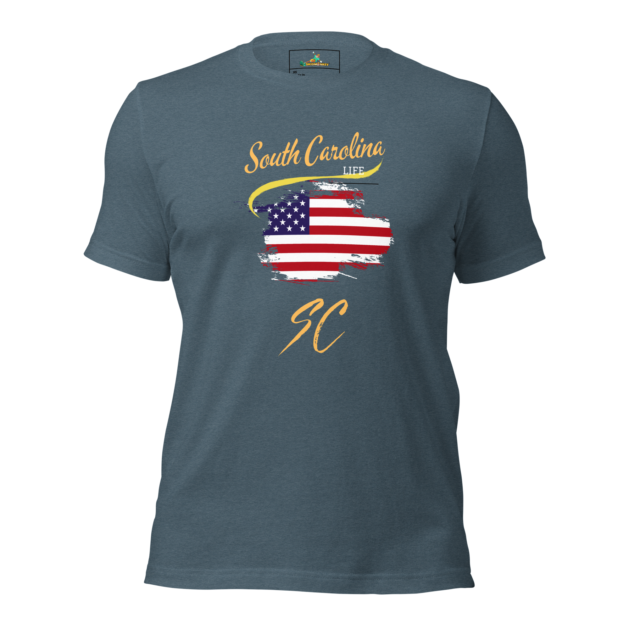 Patriotic South Carolina Unisex T-Shirt – SkidMonkey