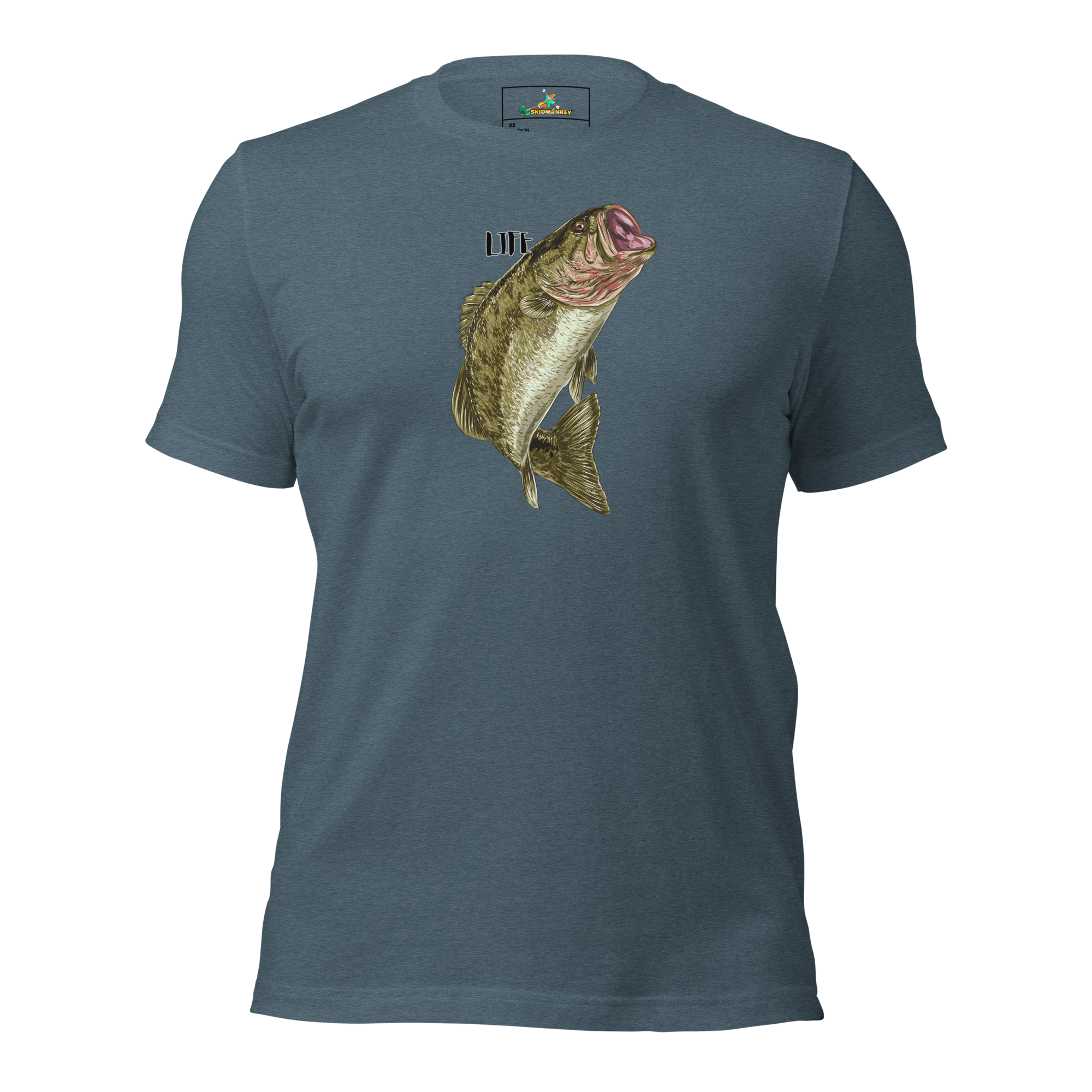Fishers Big Bass Unisex T-Shirt – SkidMonkey
